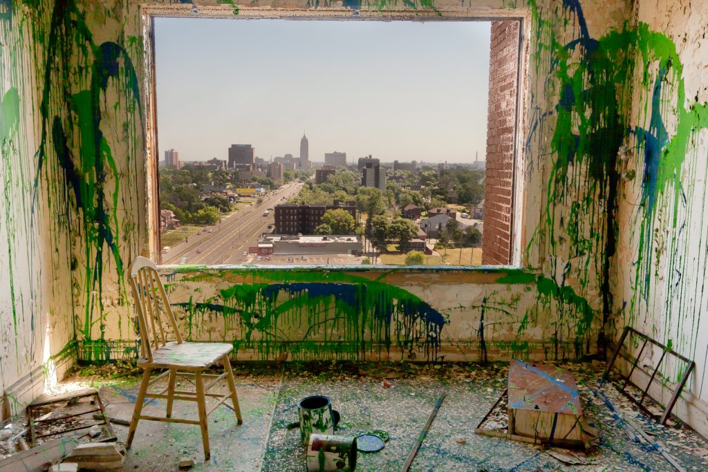 Hanksy Gives A Street Art Tour Of Detroit, Shows The City’s Blooming ...